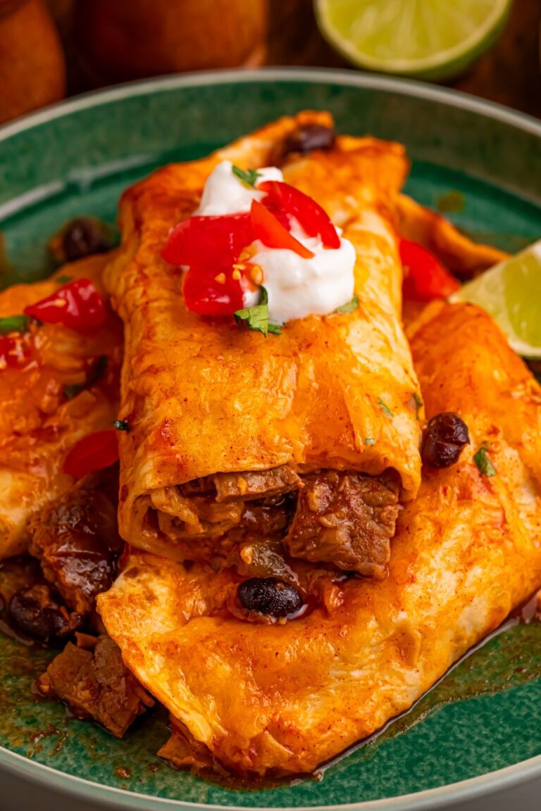 Steak Enchiladas (Cheesy Oven-Baked Mexican Dinner) - My Incredible Recipes