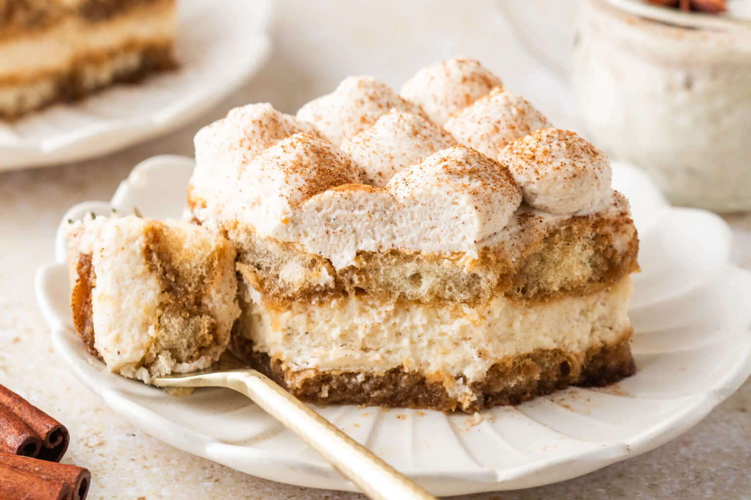 Eggnog Tiramisu (Easy No-Bake Christmas Dessert) - My Incredible Recipes