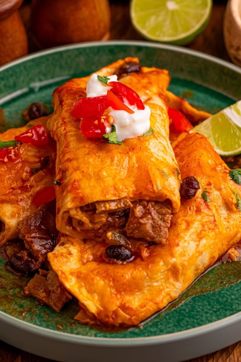 Steak Enchiladas (Cheesy Oven-Baked Mexican Dinner) - My Incredible Recipes